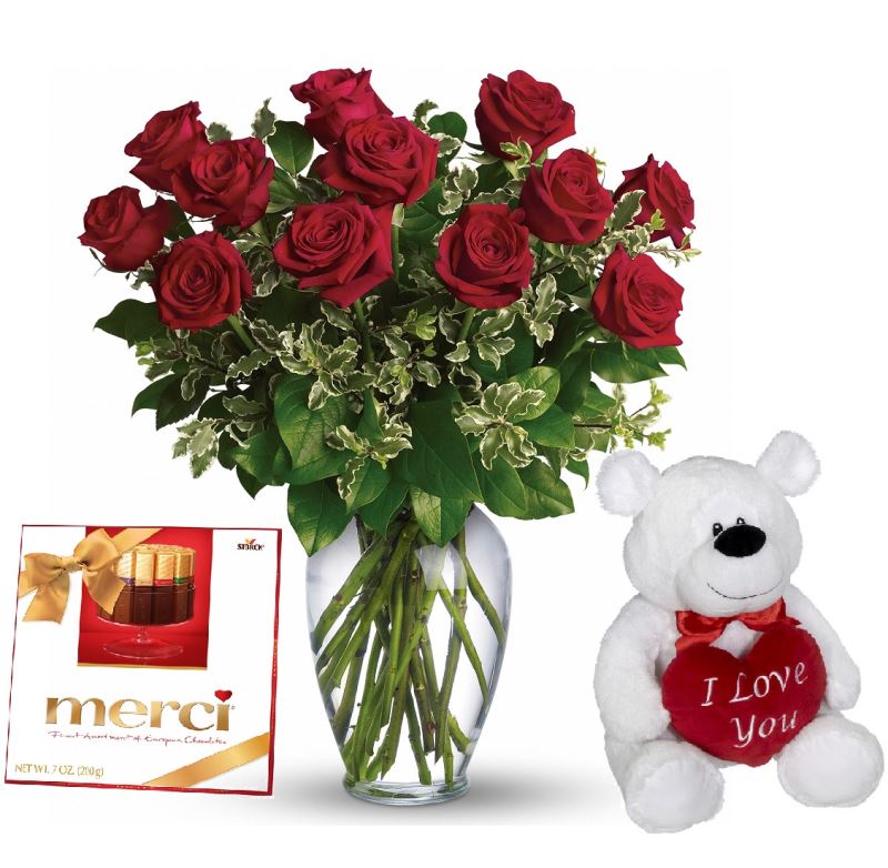 Classic Valentine Roses